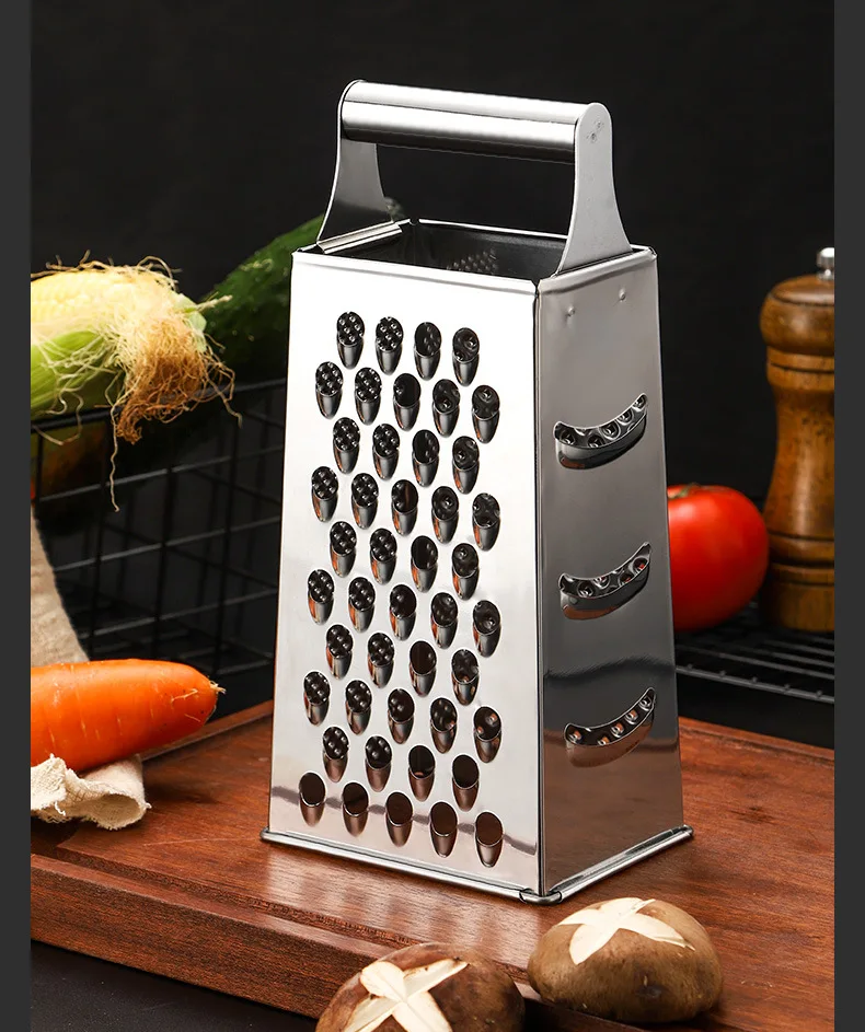Factory Kitchen Stainless Steel Ginger Grater 4 Sides Vegetable Fruit ...