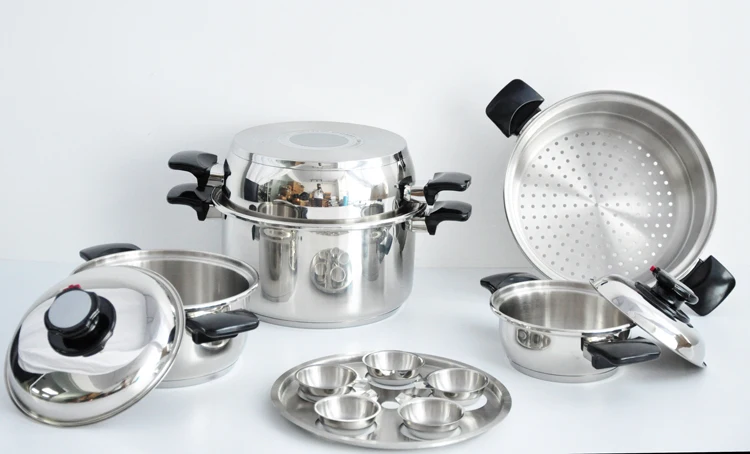 Oem Factory Kitchen 22 Pieces Stainless Steel High Quality Casserole ...