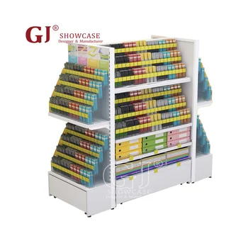 Factory Direct Retail Gondola Shelving Display Racks Grocery Stationery ...