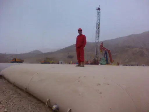 Alibaba.com: 12000L PVC Biogas Water Storage Bladder Tank, Flexible ...