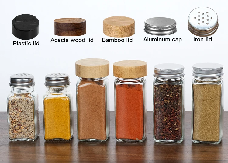 High Quality 4oz 6oz Safe Packing Spice Glass Jar For Packing Spices ...