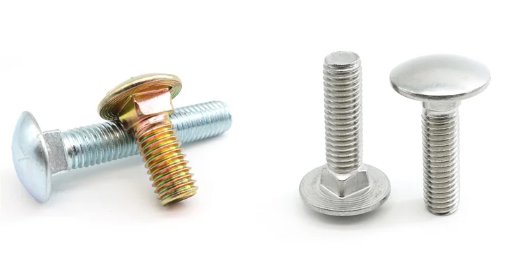 DIN603 ISO8678 Stainless Steel Round Cup Head Carriage Bolt 8.8 ...