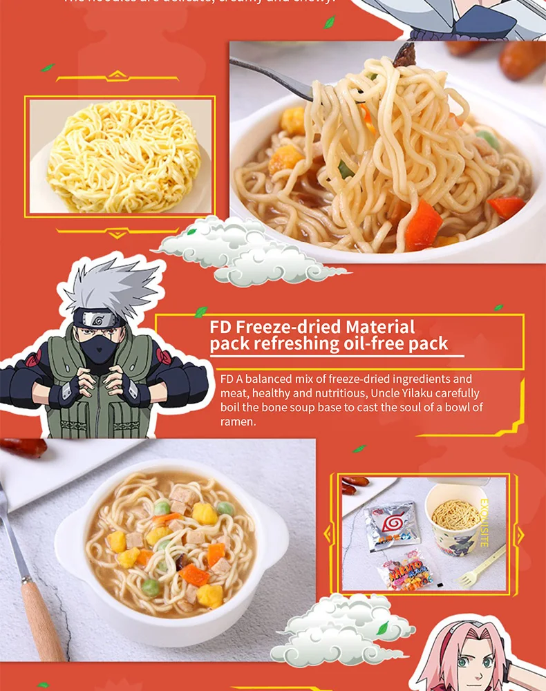65g Yile Wholesale Cup Ramen Noodles Japanese Style Ramen Instant Beef ...
