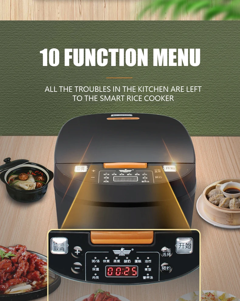 Hot Sale Silver Crest 5l Steamer Automatic Multifunction Electric ...