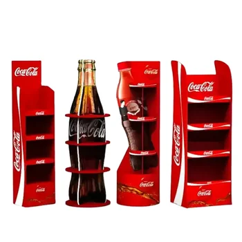 High Quality Corrugated Cardboard Display Stand Retail Floor Display ...