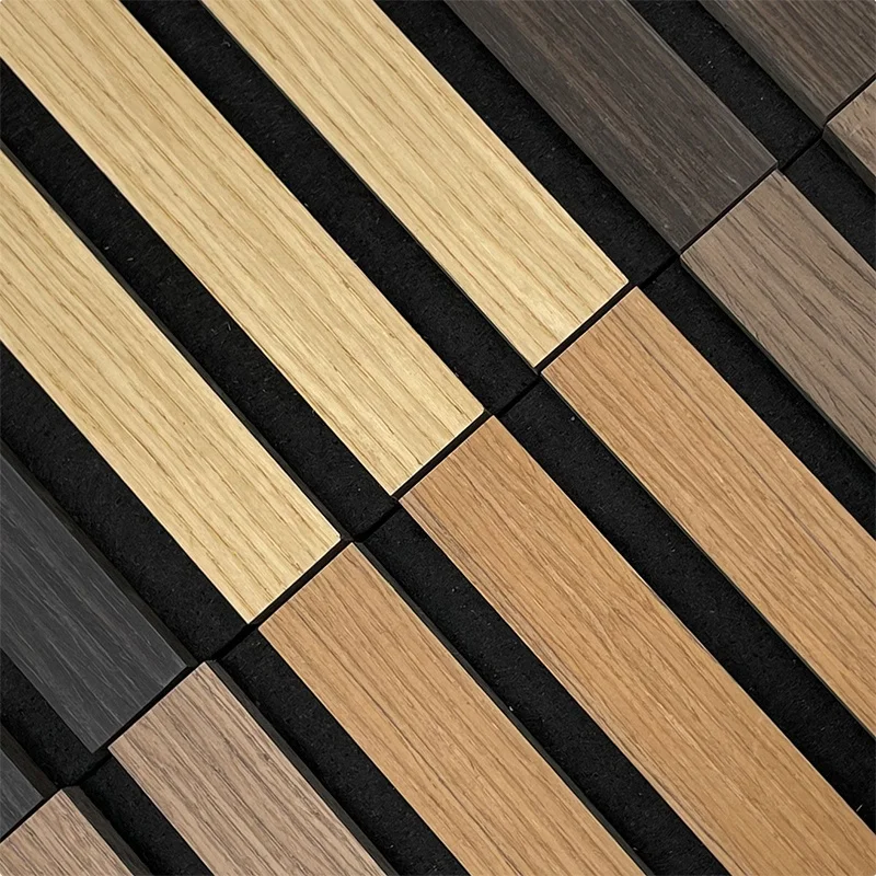 Custom Akupanel Teak Wood Slat Panel Akustik Panel Fsc Wooden Acoustic ...