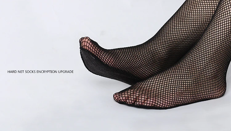 TONGYANG Latin Fishnet Tights - Professional Hard Mesh