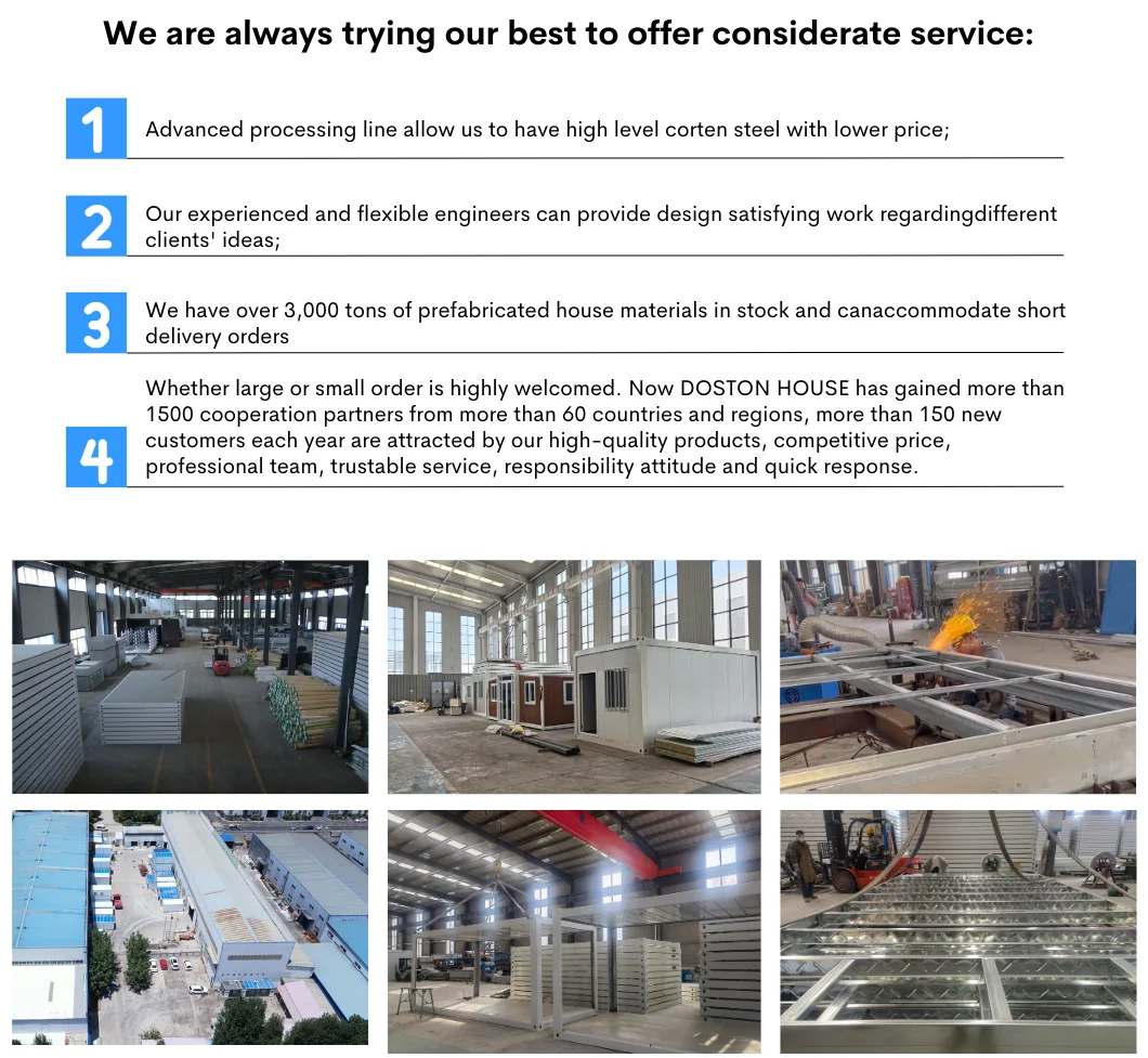 Prefabricated Houses Export Tiny House Modular Prefab Shenzhen ...