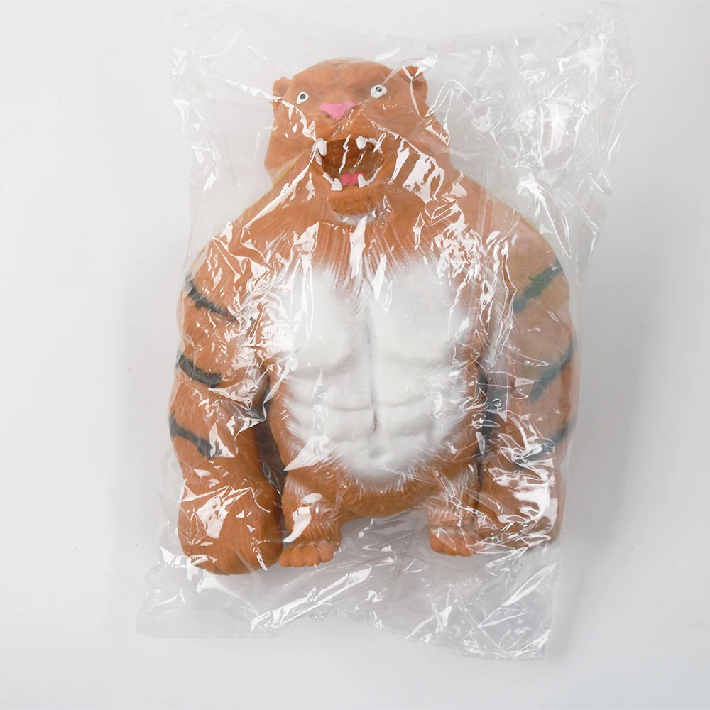 Squeeze Sand Filled Funny Tiger Fidget Toys Shark Stress Relief Squeeze ...