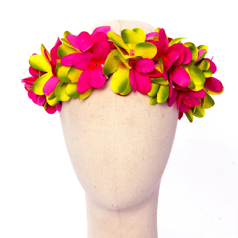 Festival Flower Headband Kn-He009m - Hawaiian Plumeria