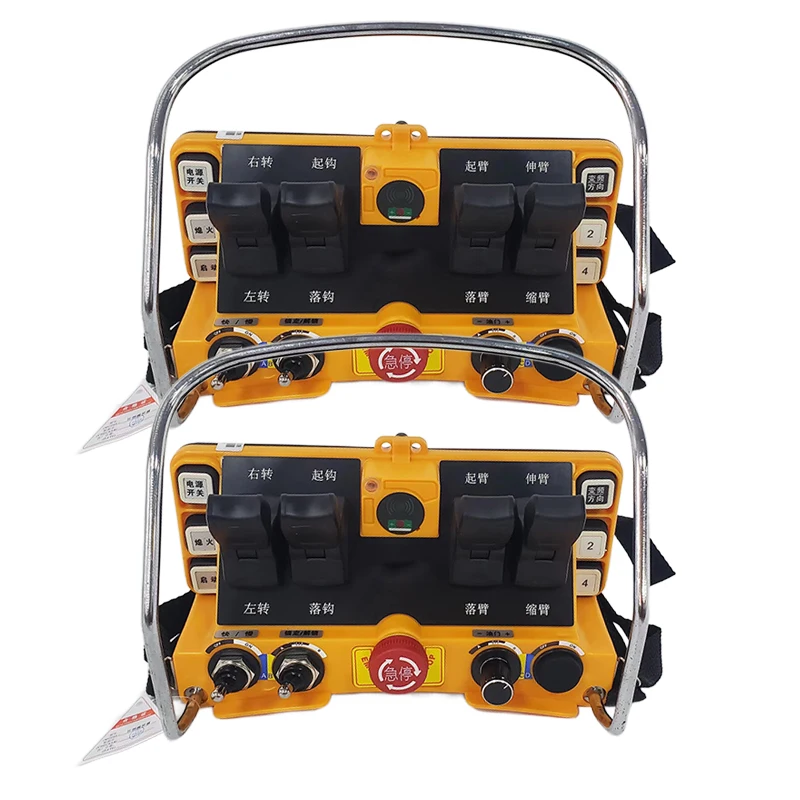 4 Joysticks Waterproof Radio Truck Crane Wireless Remote Control