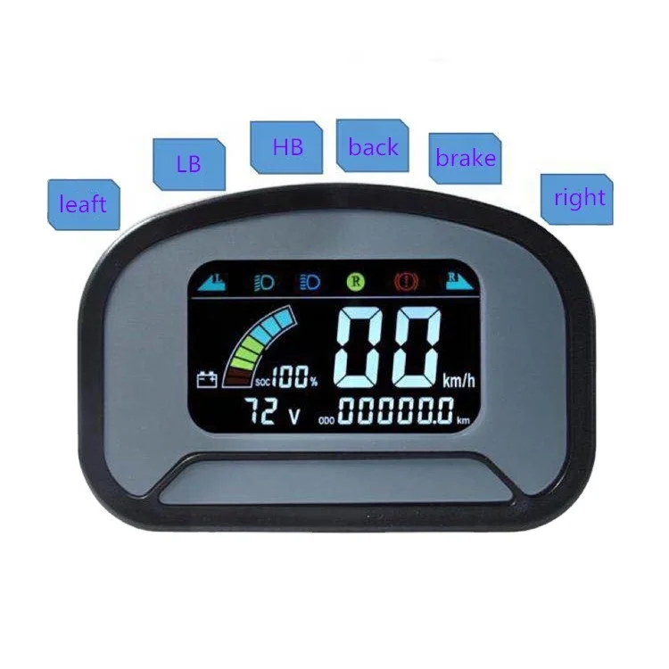 FY4800 CAN Electric Battery Indicator Display 48v 72v China Made