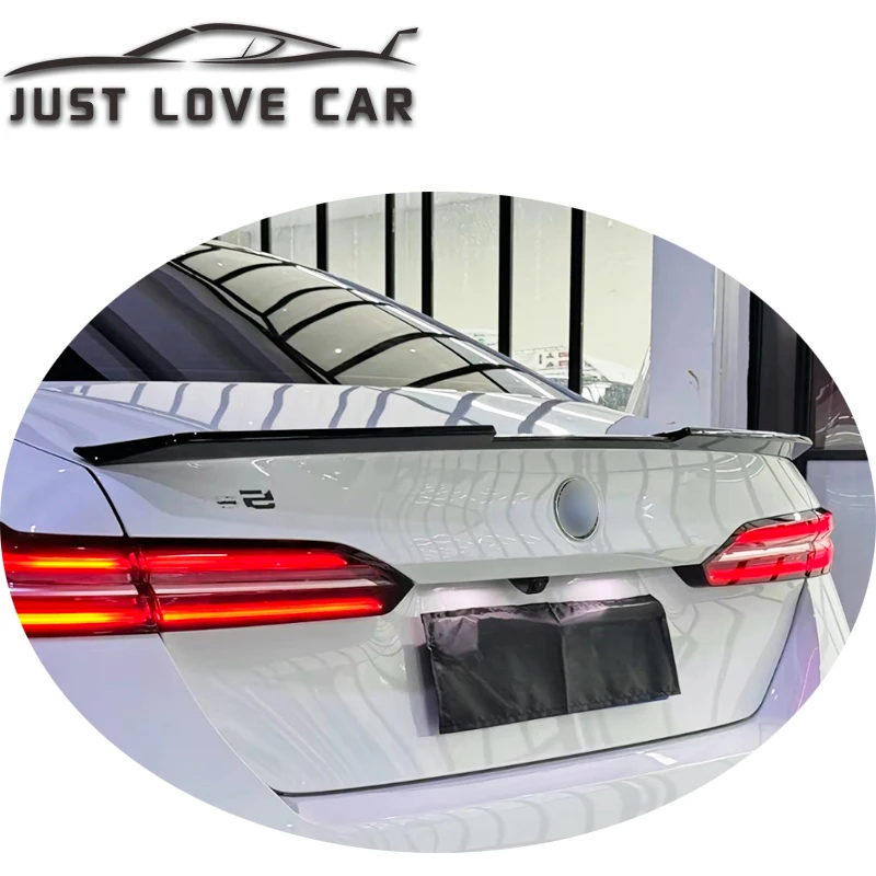 JUSTLOVECAR M4 STYLE SPOILER FOR 2024+ BMW 5 SERIES G60 ABS CAR REAR ...