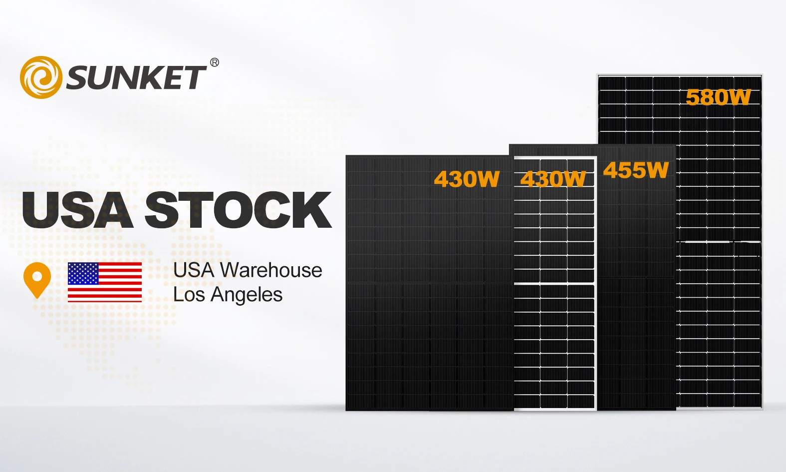 450W 500W Bificial Solar Pane USA Solar Panels 550W Pv Panel 450 Watts ...