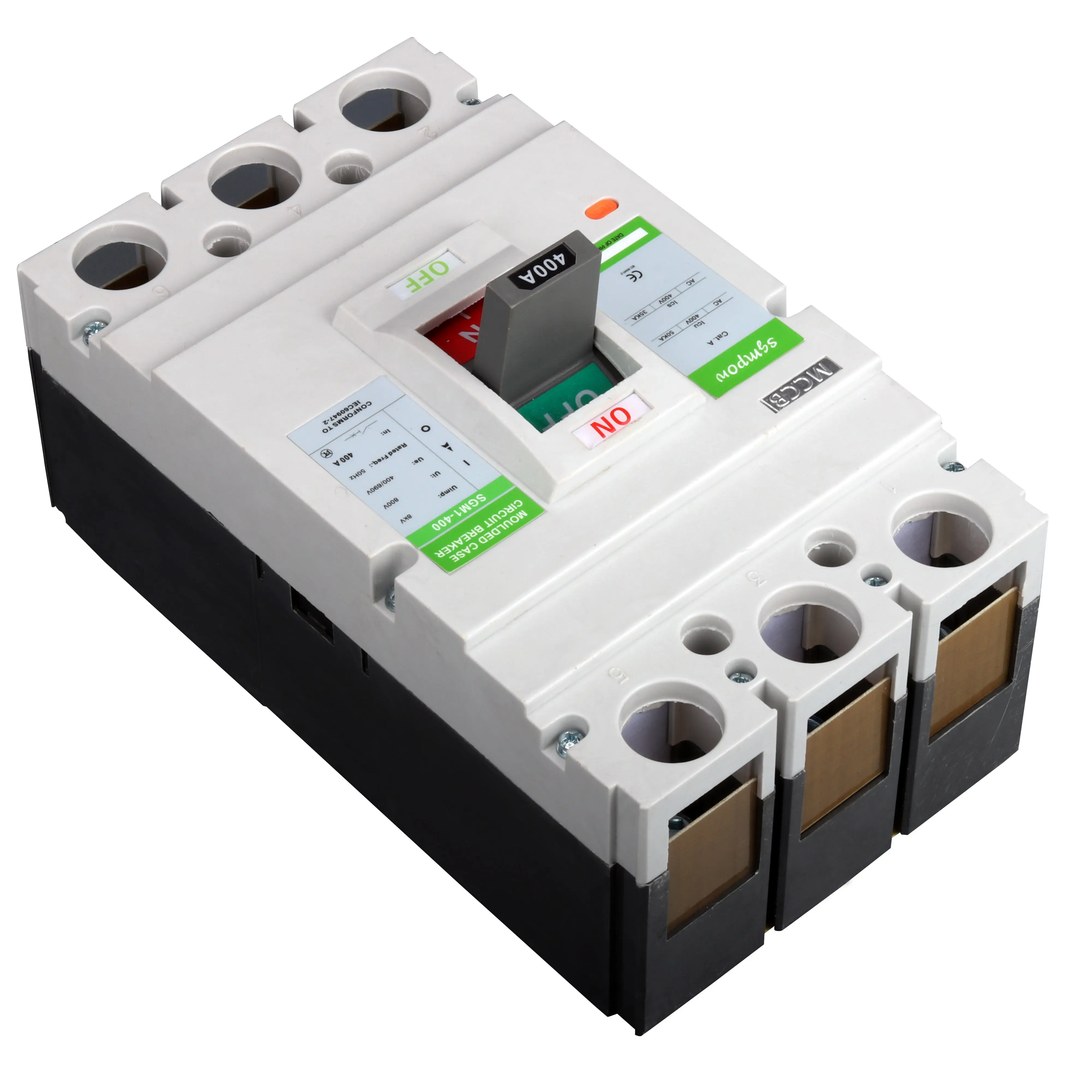 Sgm1-400 400a 3p Mccb Moulded Case Circuit Breaker Sgmpow Brand - Buy ...