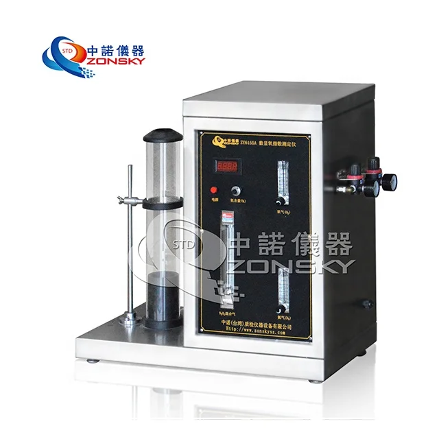 Astm D2863 Digital Limiting Oxygen Index Tester Minimum Oxygen ...