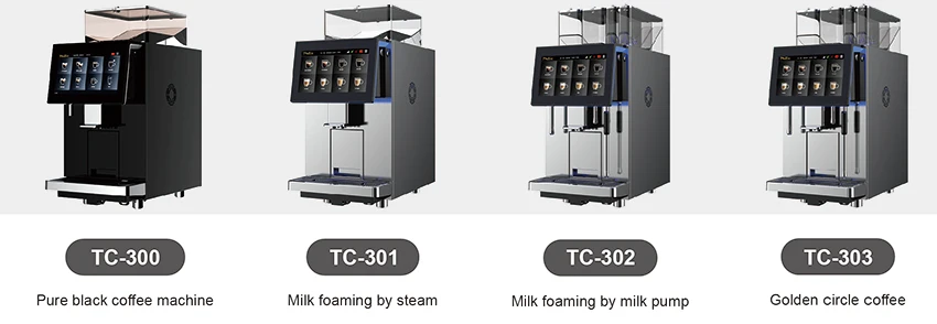 Factory OEM 19bar Espresso Bean to Cup Full Automatic Coffee Machine ...