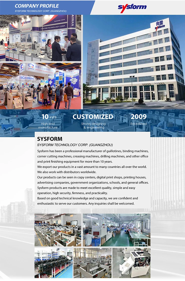 Sysform Pneumatic Laminating Machine Neo-390E Auto Feed Friction&Auto Cut with Olverlap ...