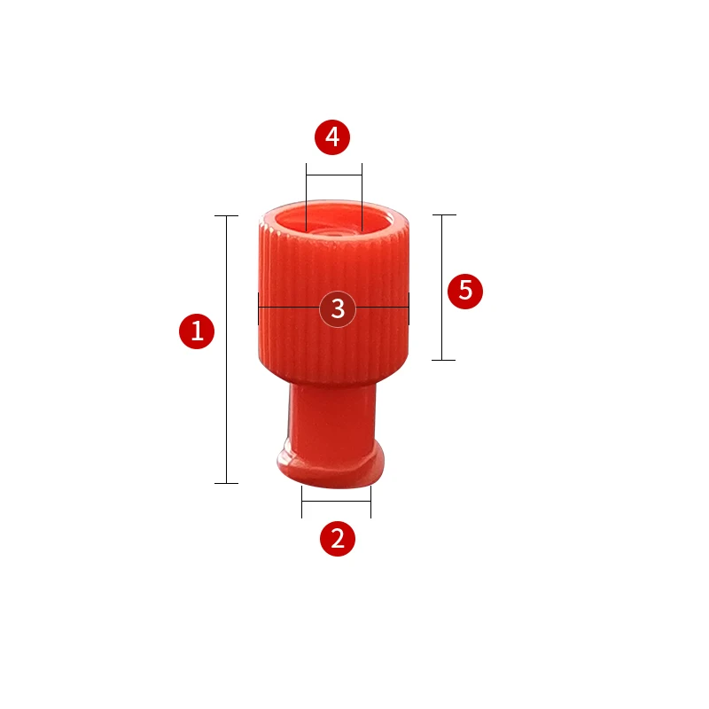 Syringe Extension Integrated Connector For Pneumatic Quick Fittings Odm
