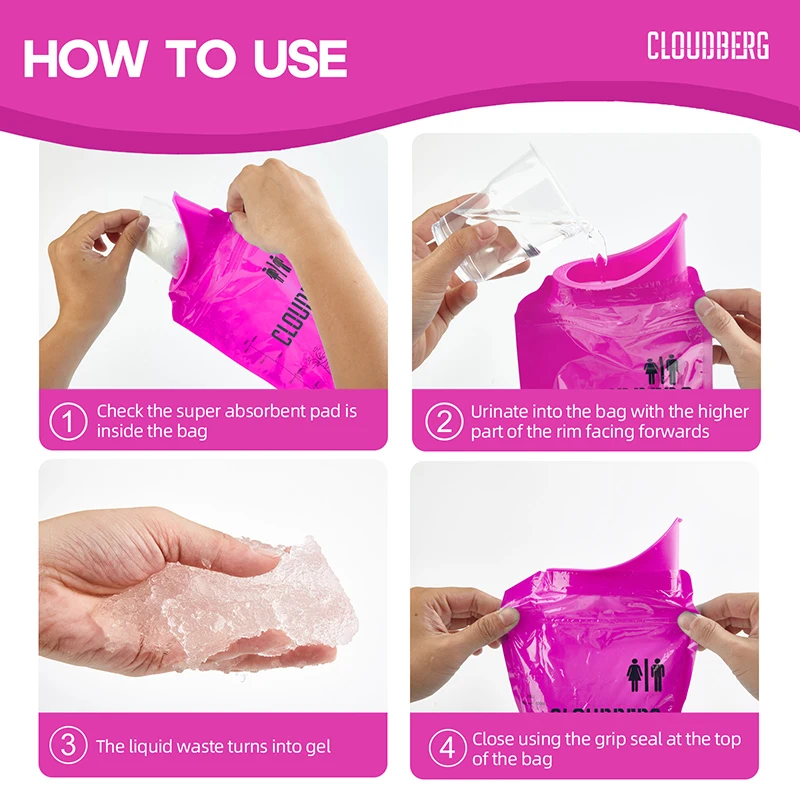 Oem Disposable Portable Emergency Camping Car Air Sickness Urine Pee ...