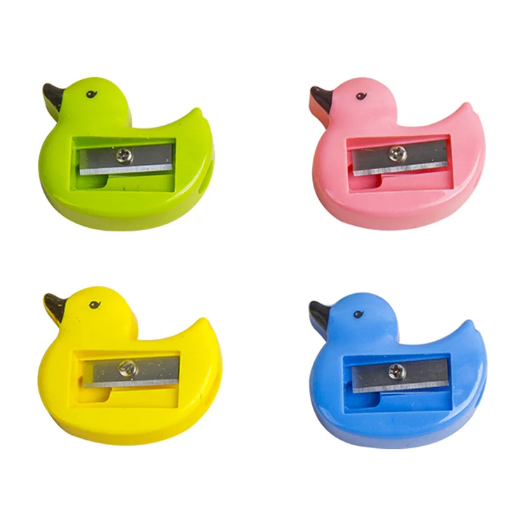 Cartoon Animal Duck School Student Hand-crank Pencil Sharpener - Buy ...