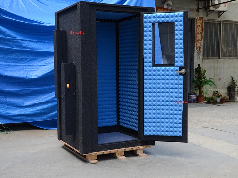Soundproof ISO Hearing Test Booth - Tourgo Recording Booth