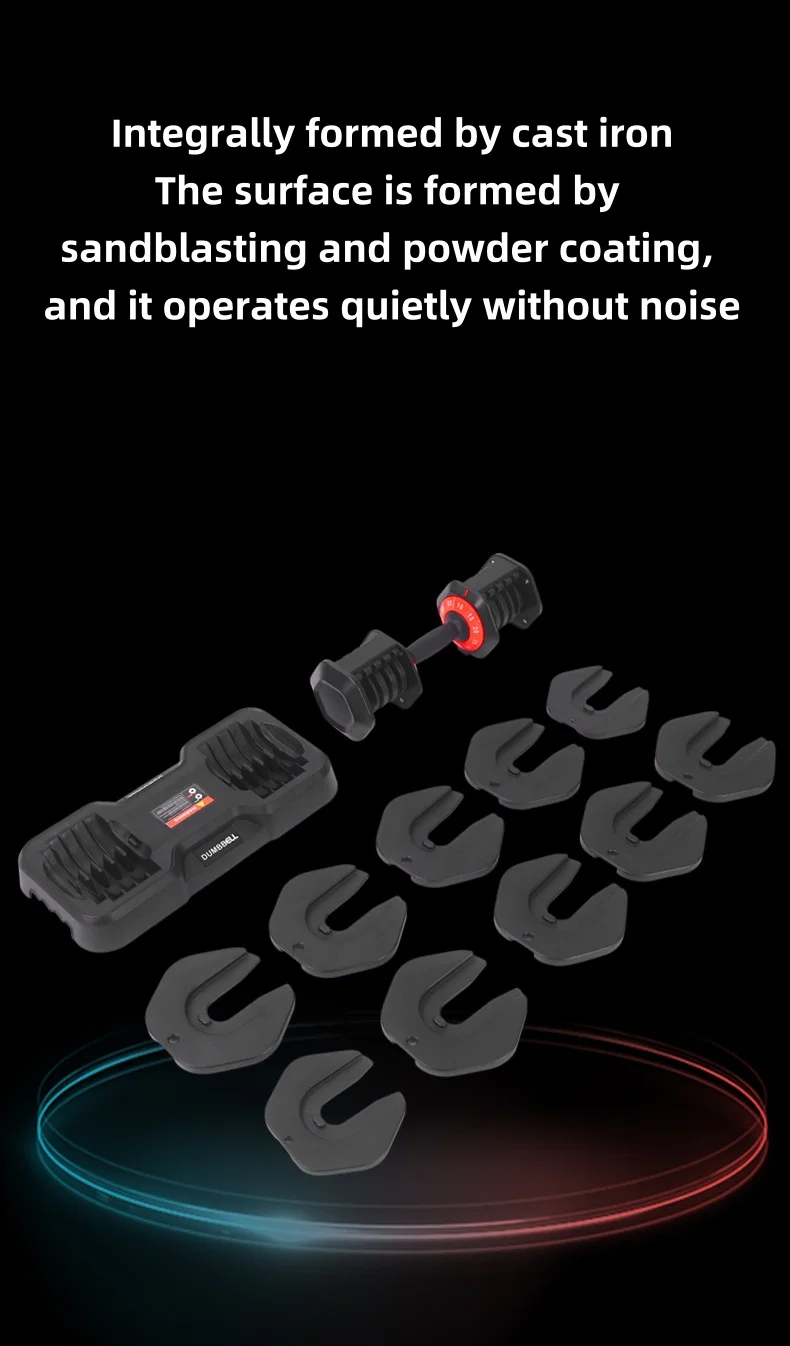 New 11kg (25 Pounds) Adjustable Automatic Dumbbells Quick and Easy to Use for Men and Women's ...