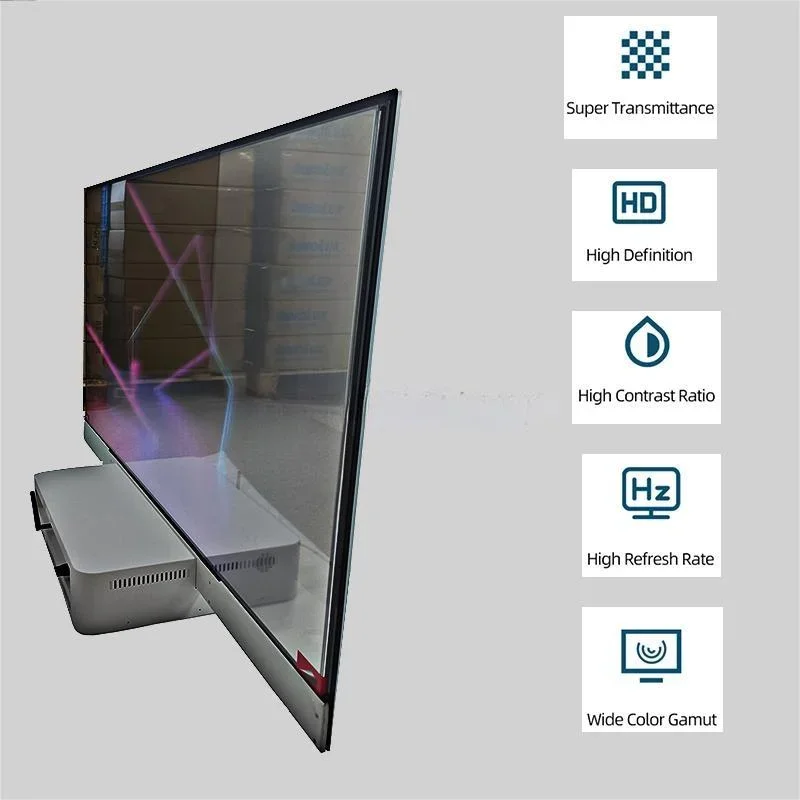55-inch Transparent Oled Display Ultra-thin Amoled Screen Touch 1920* ...