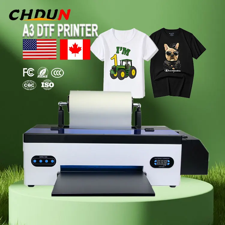 Inkjet Printers Set 30cm Impresora All In One T-shirt Epson A4 Xp600 Transfer A3 Dtf Printer ...
