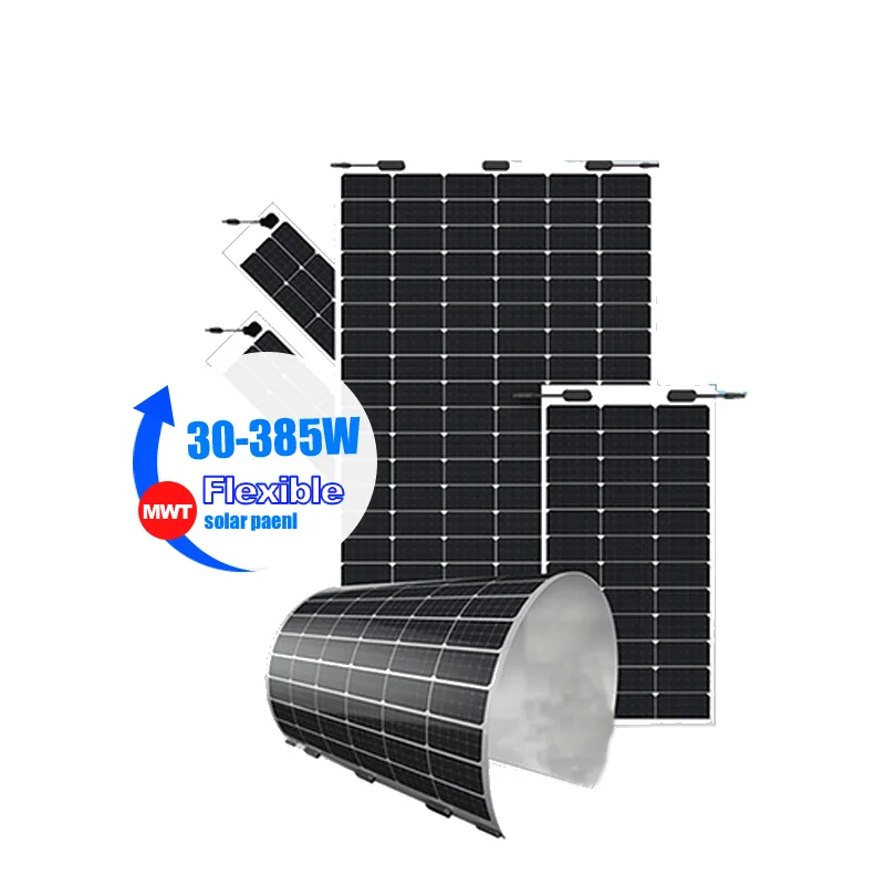 Gnnecrius New Design Solar Panel 100w 380w Soft Solar Panel Overseas Warehouse Mwt Flexible ...