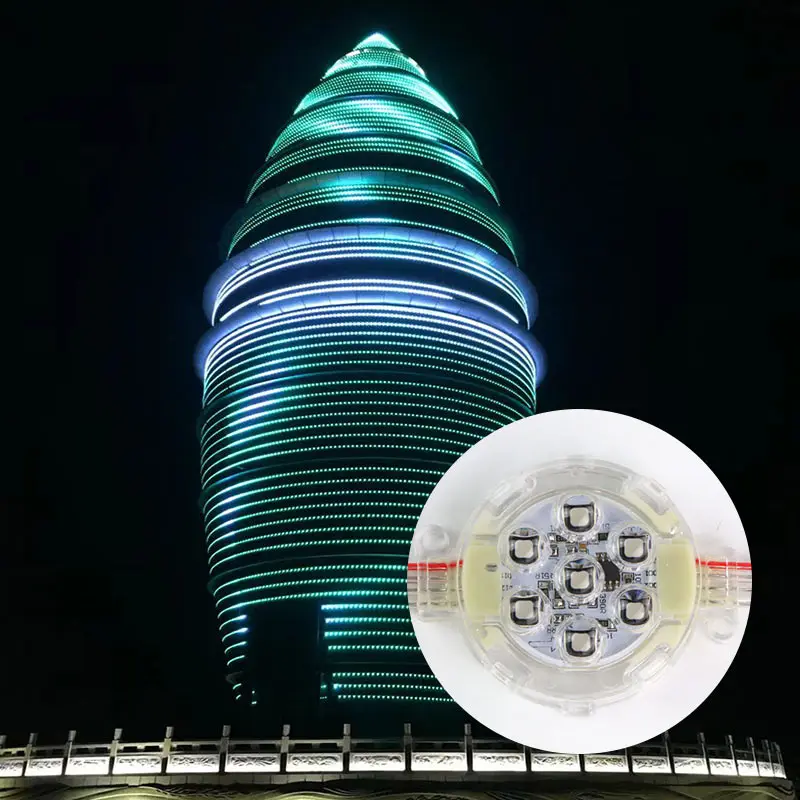 Ip65 Waterproof Rgb Led Dot Strip Lights 50mm Outdoor Odm | Wholesale