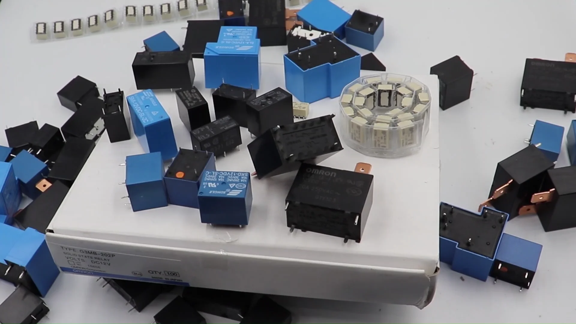 Pcb Power Relay G6bk-1114p-us 5v 12v 24v Dc Subminiature Relay 6pin 5a ...