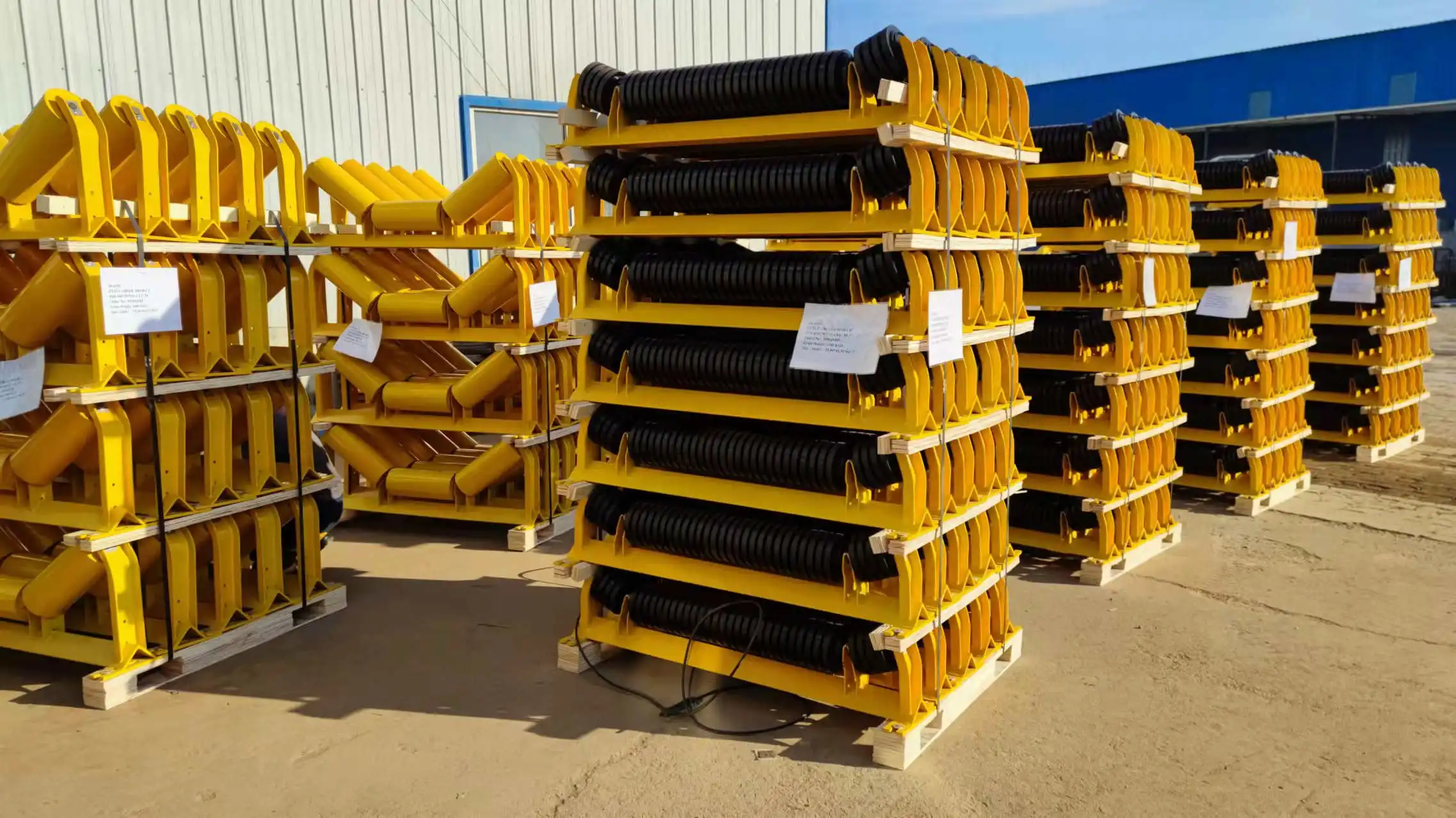 High Quality Mining Belt Conveyor Rollers - Durable & Efficient