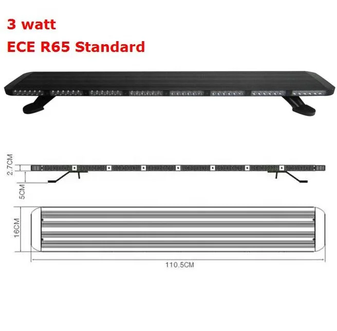 High Quality ECE R65 R10 Standard 3 Watt High Bright Car Flash Strobe ...