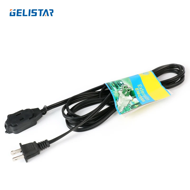 Ip20 American Plug 2 Pin Universal Outdoor Power Extension Cord - Buy ...