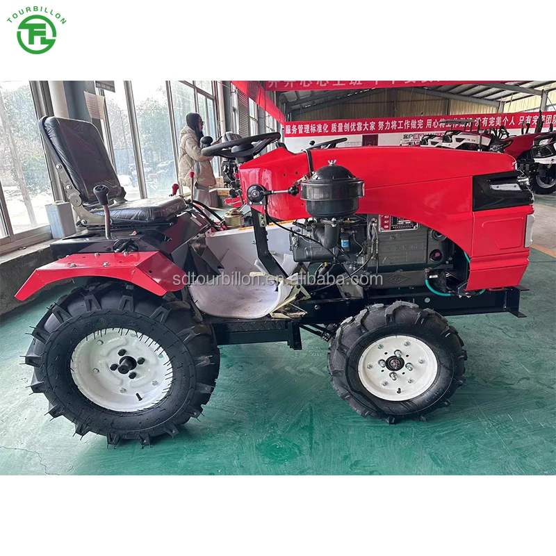 35hp Tractors Mini 4x4 Lawn Mower Tractor Small Four Wheels Mini ...