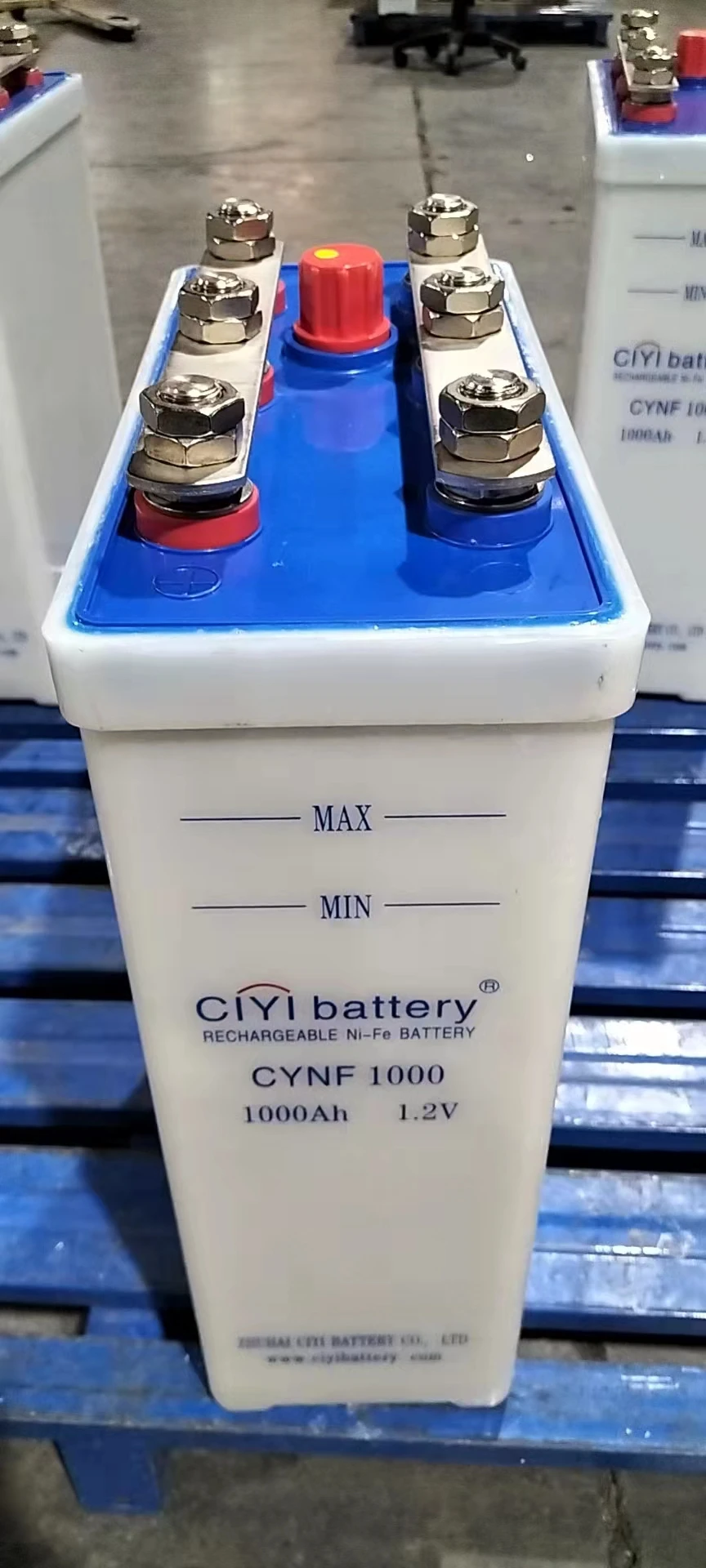 Quality Max Life Solar Battery Ni-Fe 1.2V 1000AH 8-Year Warranty 30-40 ...