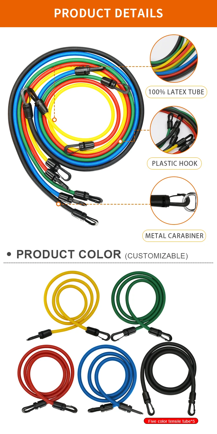 Alibaba.com: 12Pcs Fitness Resistance Tube Band with Training Bar ...