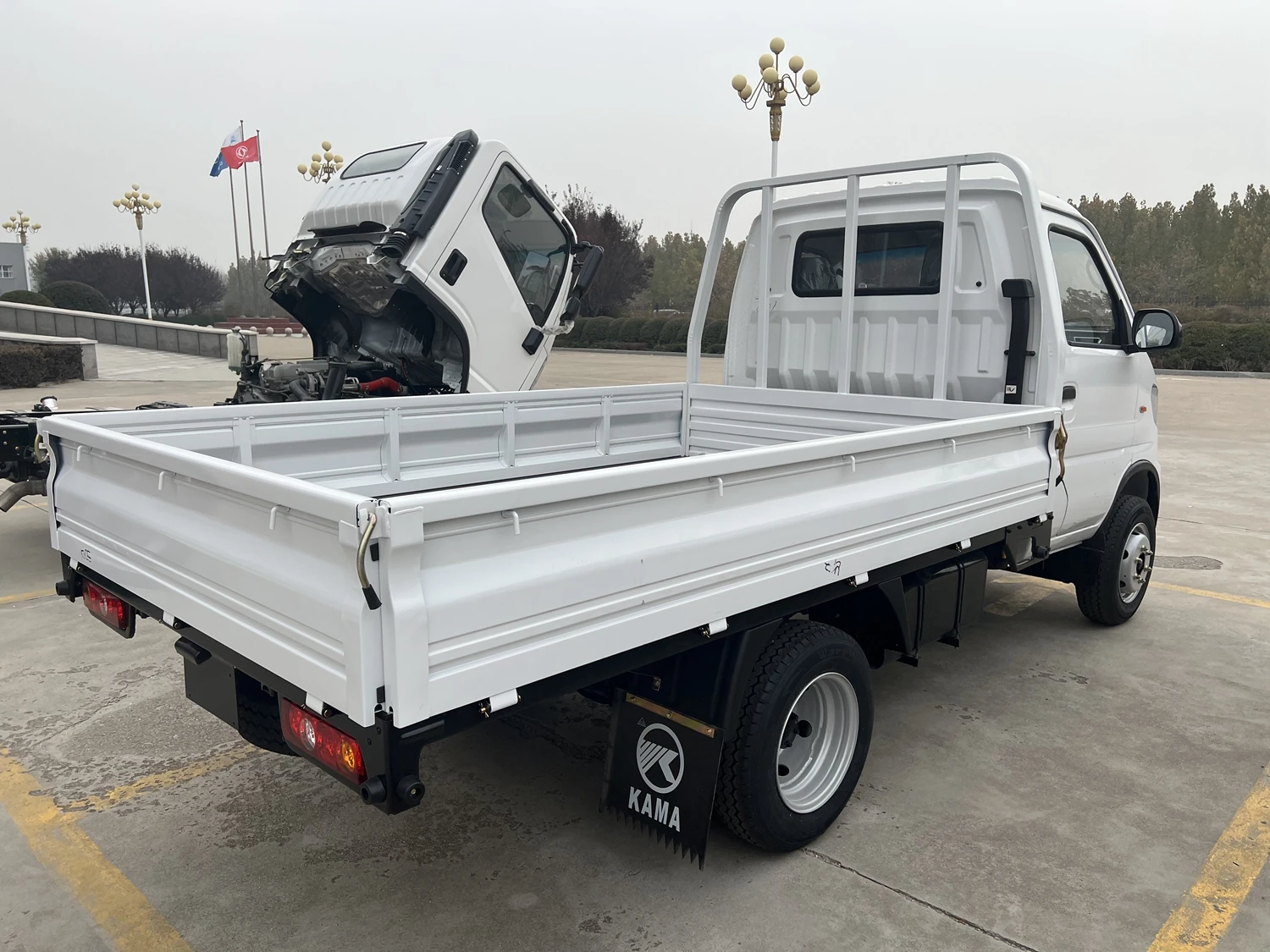 Kama New Gasoline Car Kama Light Mini Ev Euro 5 Cargo Truck For Sale ...