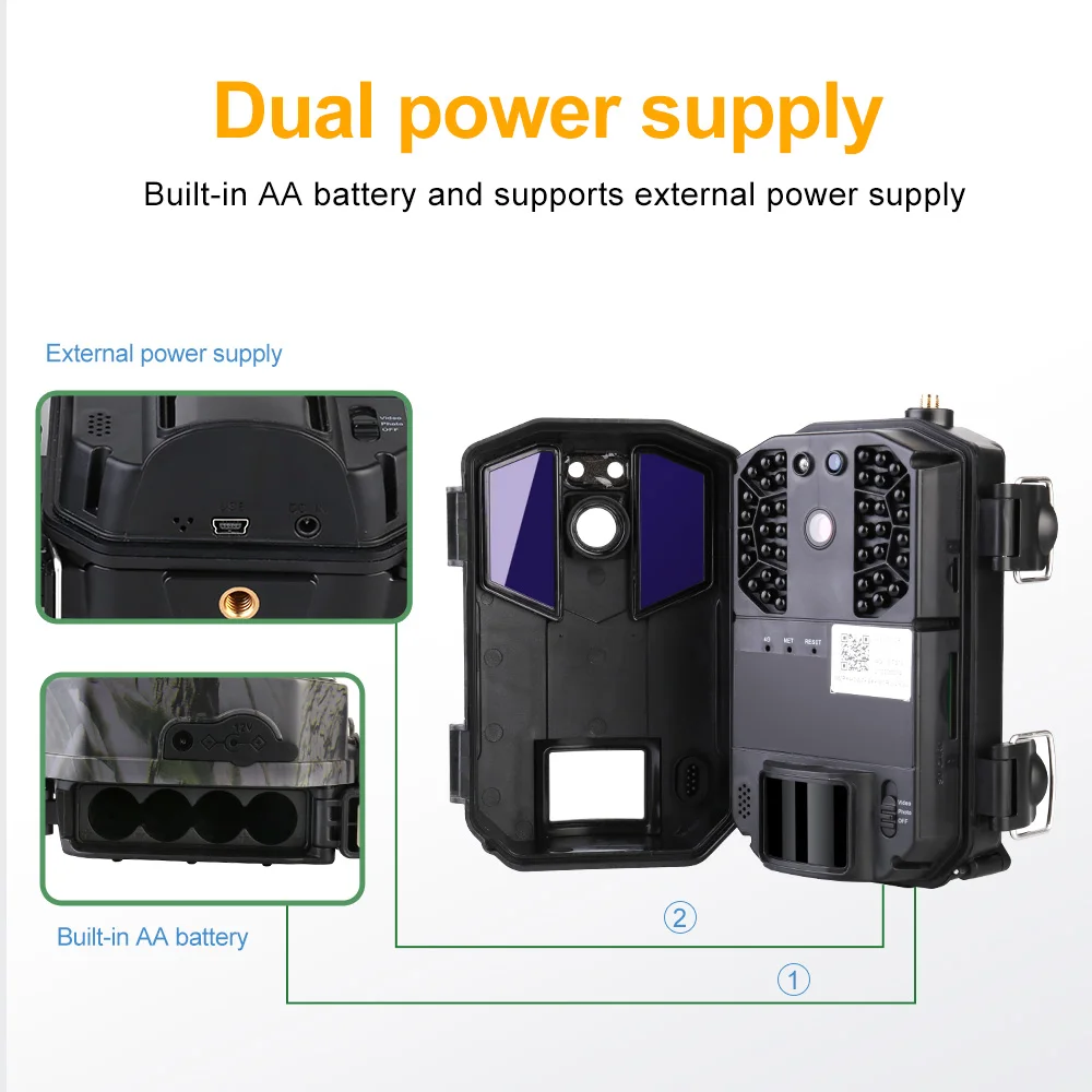 4g Wildkamera 60 4g Lte Wireless Cellular Trail Camera Desert Solar4g ...