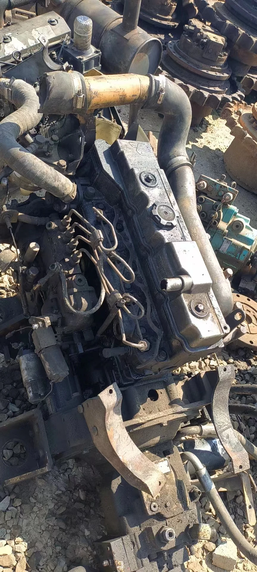 4m40 2.8L Used Engine Assembly 4M40T Machinery Engine for Excavator ...