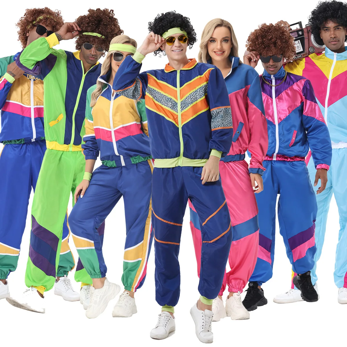 Vintage 70s 80s Disco Kleding Rock Hippies Cosplay Outfit