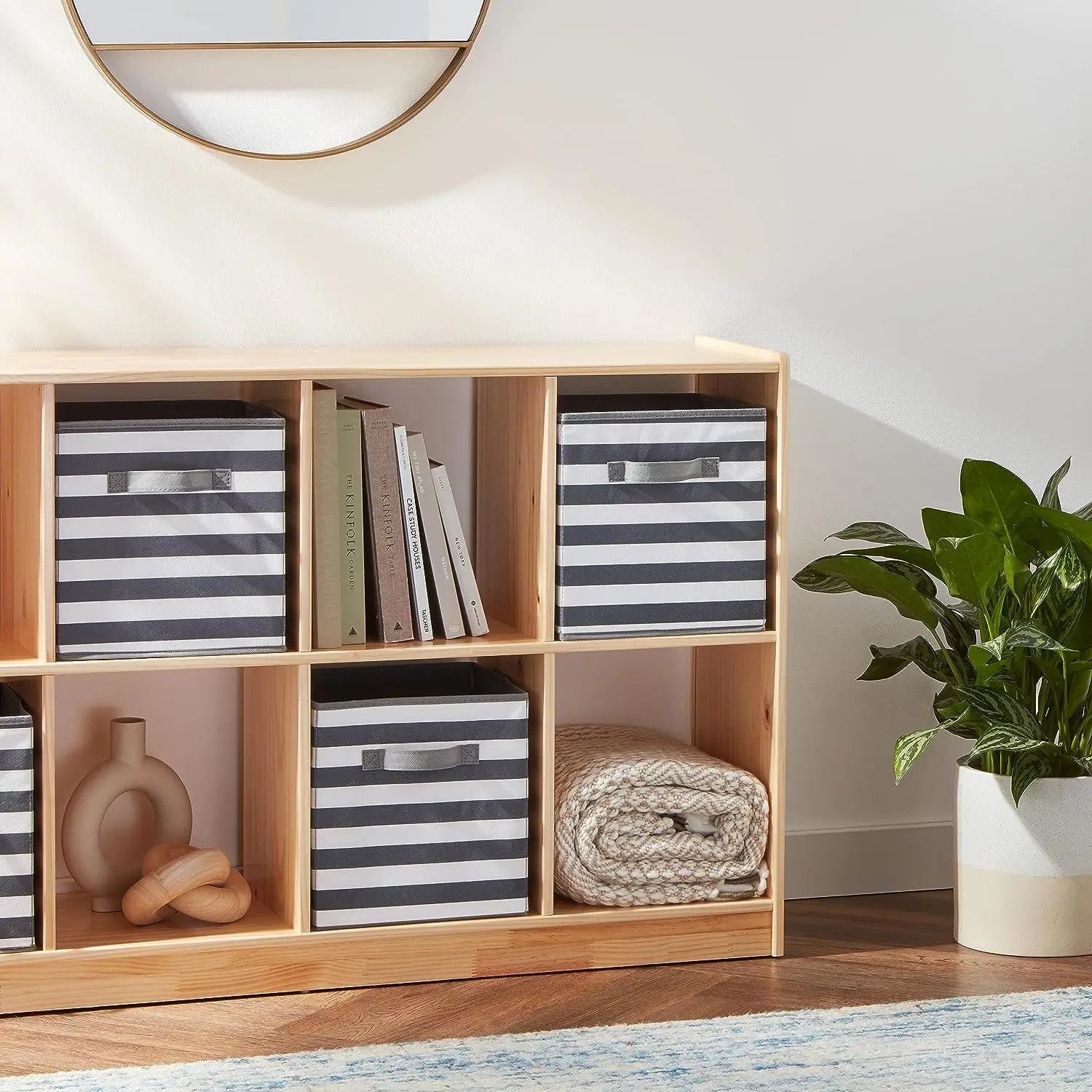 Basics Collapsible Fabric Storage Cube Organizer With Handles - Buy ...