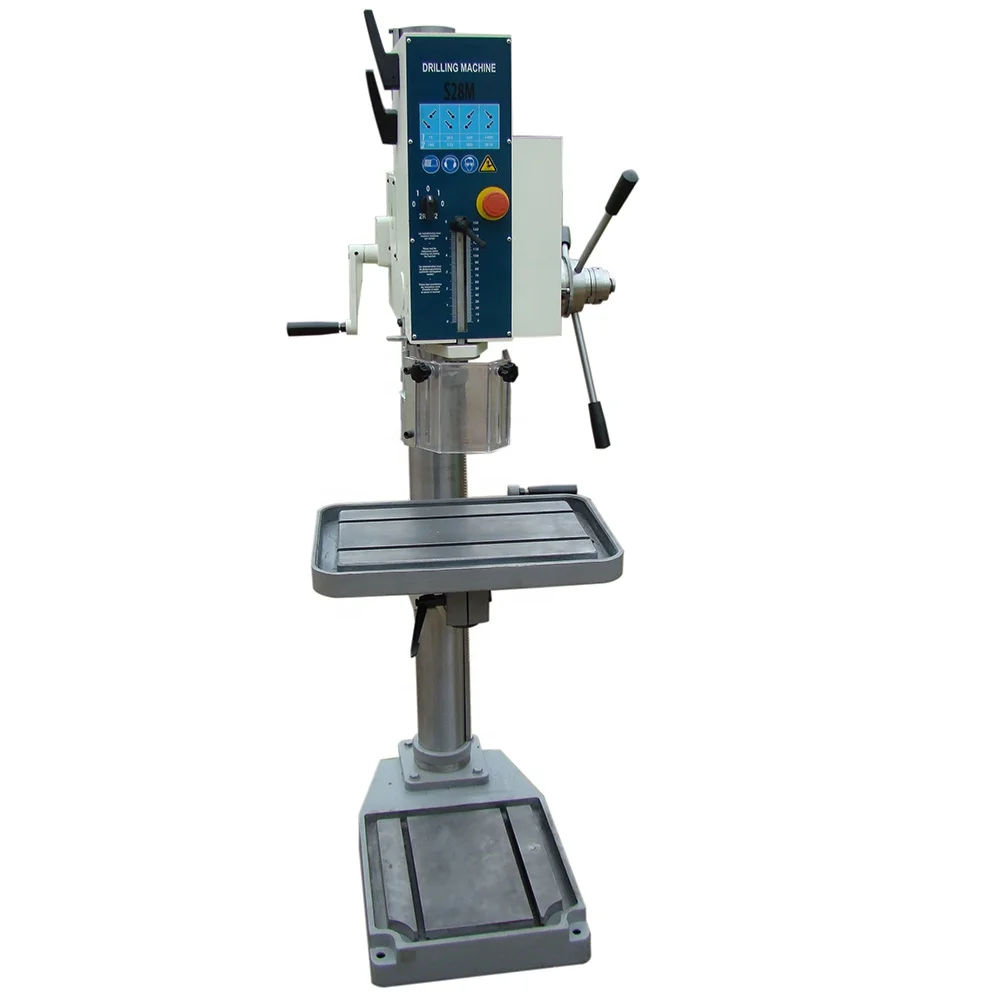 T-28 Ttmc Vertical Drilling Machine Gear Head Mt3 Spindle Drilling ...