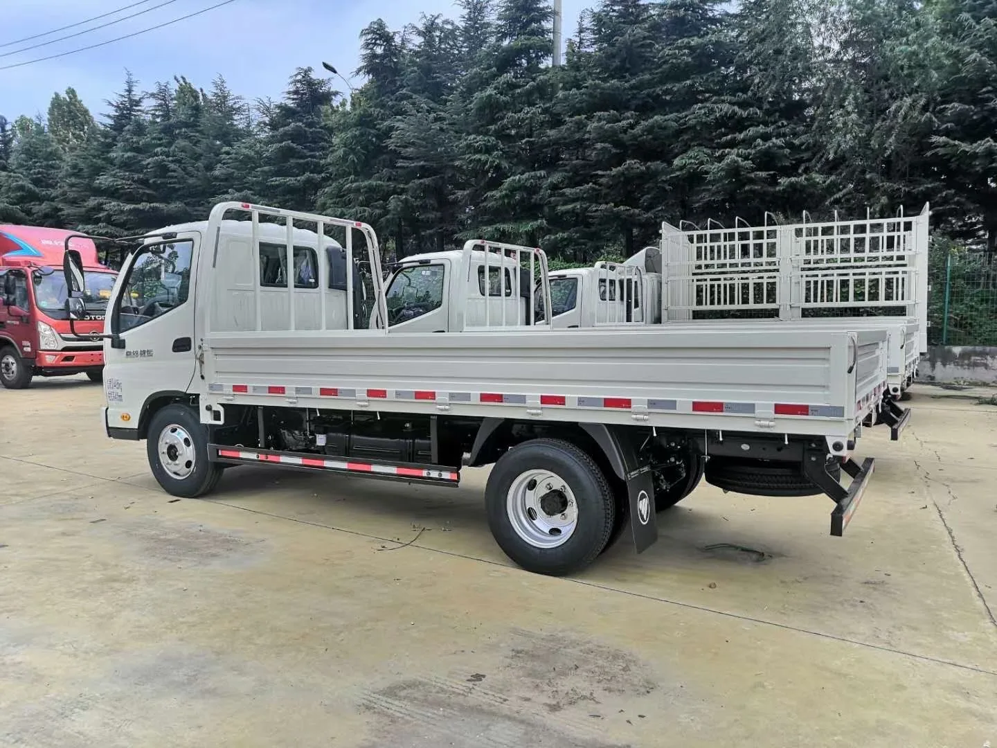 Standard Size Drop Side Cargo Truck Box - Electrophoretic Paint