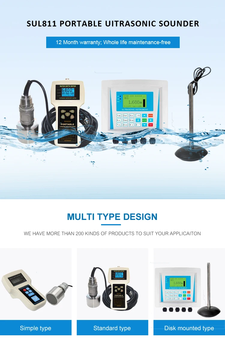 Portable Ultrasonic Sounder - Accurate Lake Depth Measurement