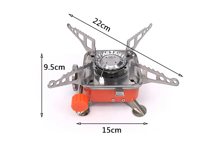 Portable Mini Butane Stove Backpack Foldable Picnic Camping Hiking Gas ...