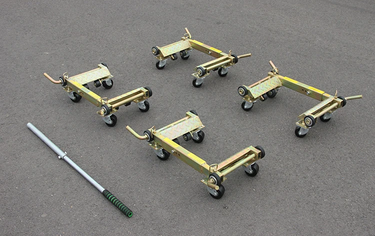 3 Ton Hydraulic Jack Car Wheel Mover Dolly - CE Certified Portable Lift ...