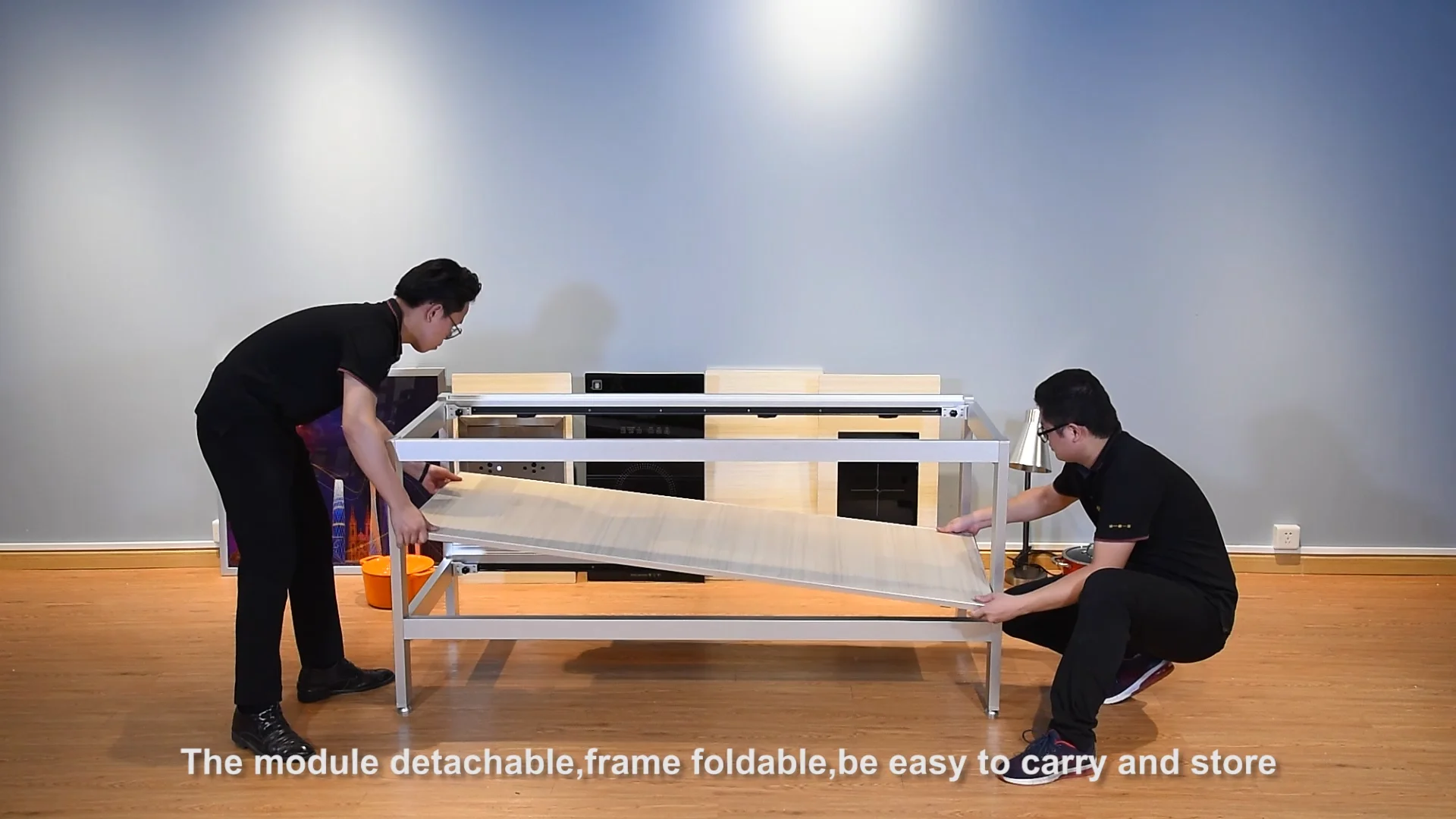 Modern Design Good Quality Mobile Folding Interchangeable Modules Hotel ...