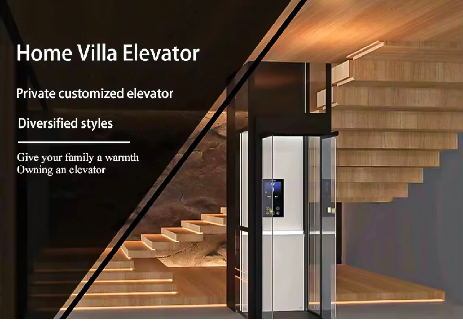 Highend Villa Luxury Elevators House Lift with Many Sizes Small Home ...